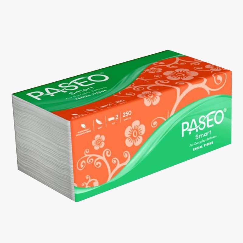 Paseo Smart Facial Tissue 250 Sheets 2ply - (Per Pack) | Shopee Malaysia