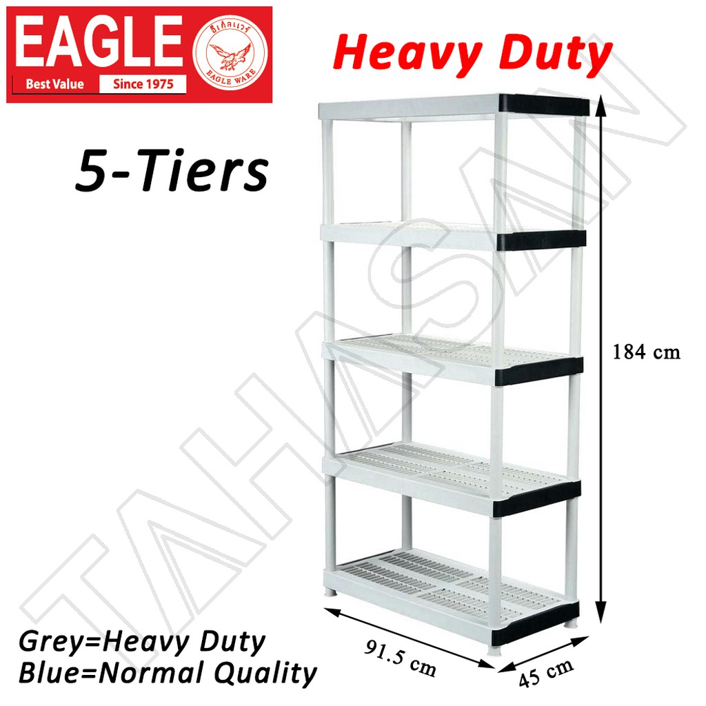 🔥Wholesale Price🔥 EAGLE/KIWI 5 Tier DIY Extra Heavy Duty Big Storage ...