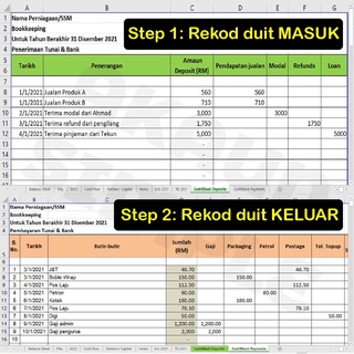 Akaun Simple PREMIUM - Accounting Excel Template | Shopee Malaysia