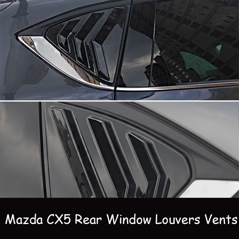 Mazda CX5 2nd 2017-2024 Rear Window Louvers Vents | Shopee Malaysia
