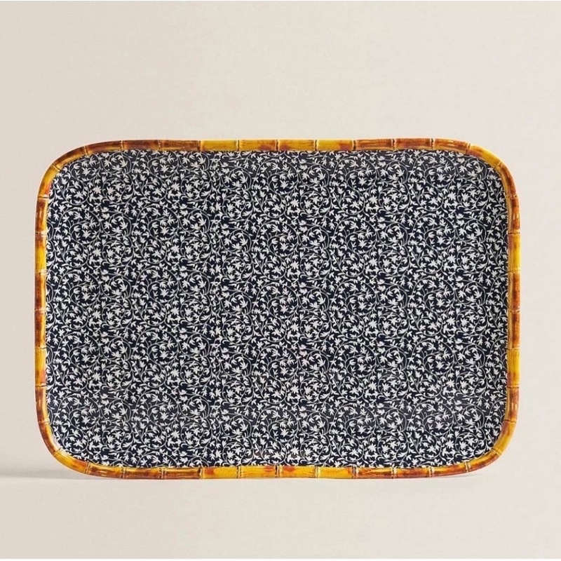 [READYSTOCK] Zara Home bamboo edge melamine tray | Shopee Malaysia