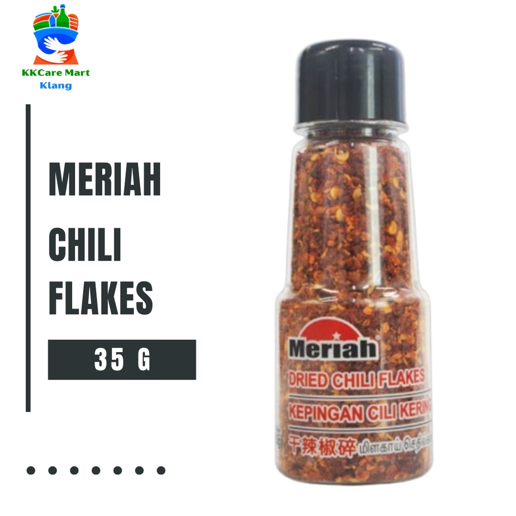 Meriah - Dried Chili Flakes Kepingan Cili Kering ( 35g ) | Shopee Malaysia