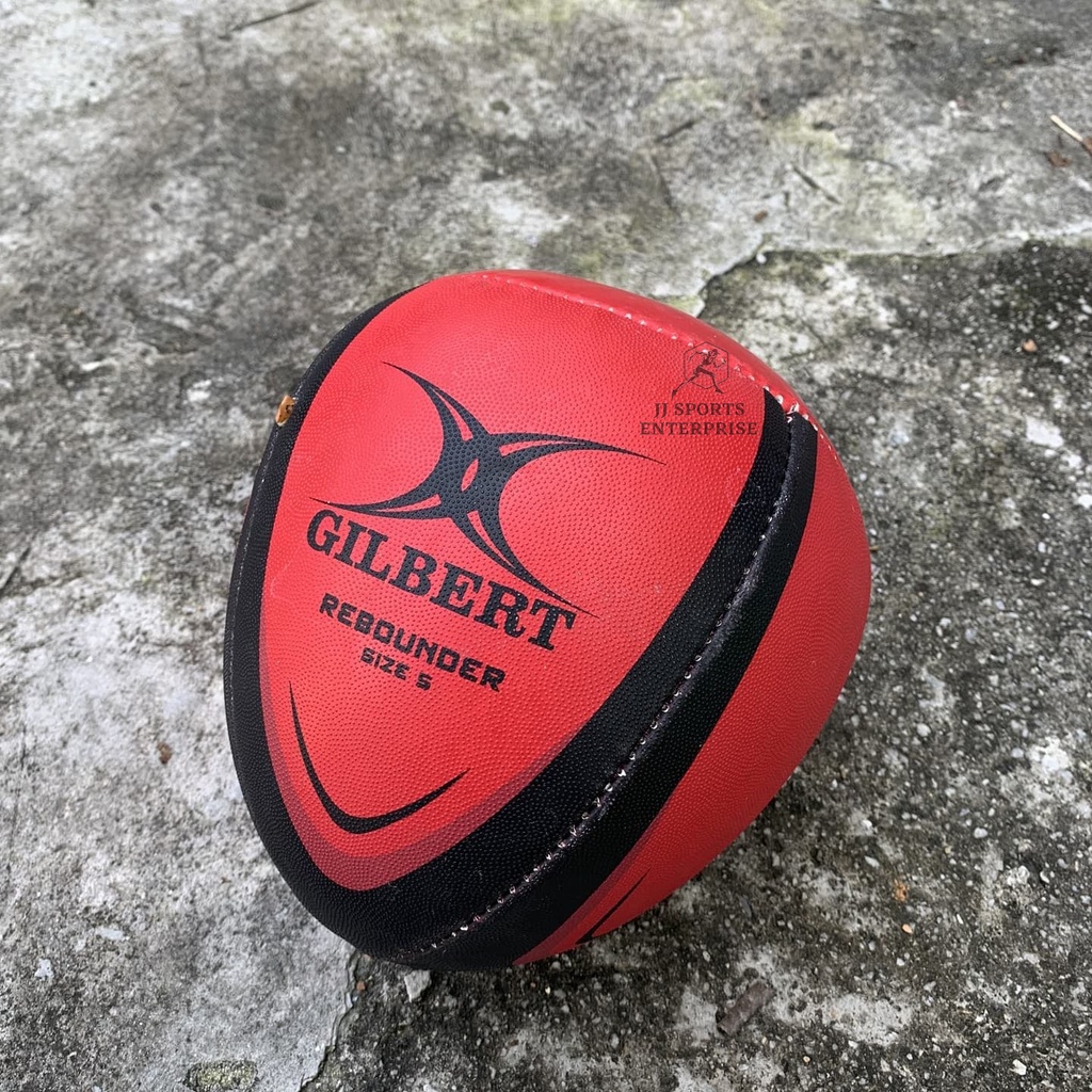 Gilbert Rebounder Match Training Ball Pass Catch Gilbert Rugby Ball ...