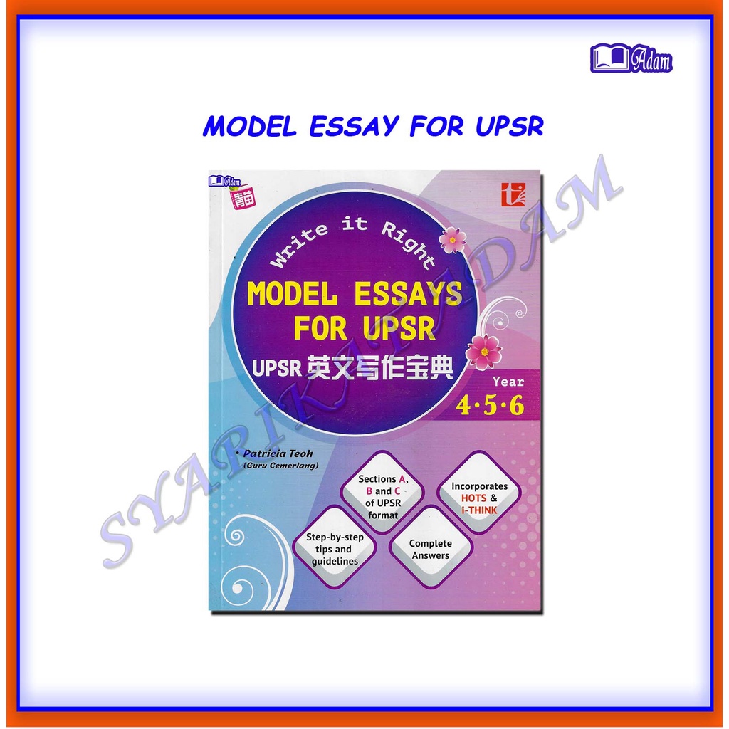 [ADM] WRITE IT RIGHT MODEL ESSAYS FOR UPSR SJK(C) (BC) | Shopee Malaysia