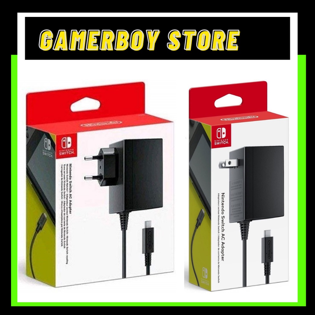 NINTENDO SWITCH AC ADAPTER USB TYPE-C 1.8M (3-PIN) | Shopee Malaysia
