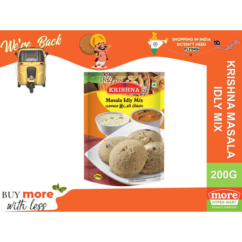 KRISHNA MASALA IDLY MIX 200G | Shopee Malaysia