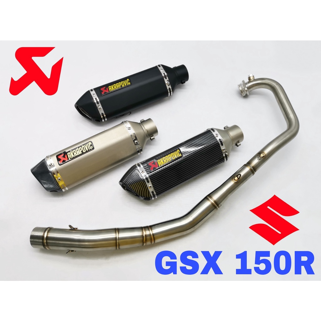 Arkapovic Exhaust GSX-R150 Muffler Suzuki Arka Long Carbon GSX-S150 ...