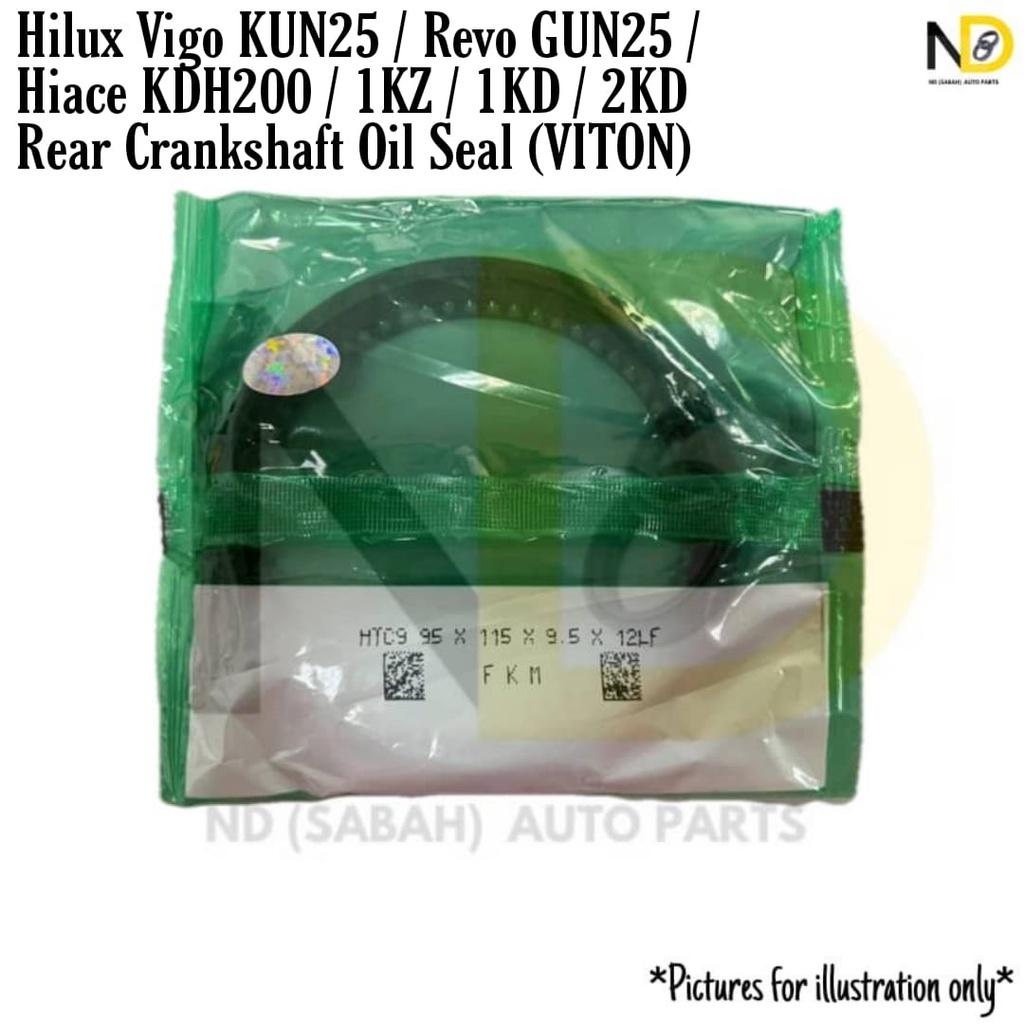 TOYOTA HILUX VIGO KUN25/ REVO GUN25 / HIACE KDH200 /1KZ/1KD/2KD REAR ...