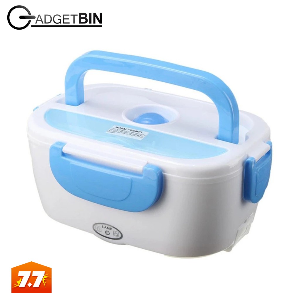 Multifunctional Portable Heating Electric Lunch Box S19 (Blue/Red ...