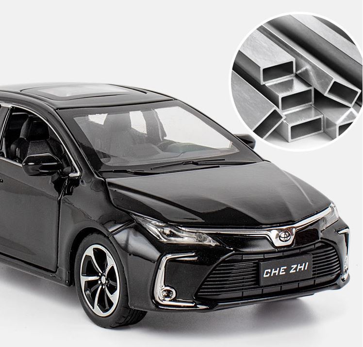 🔥 SH88 1:32 1:33 Toyota Corolla Altis Diecast Alloy Car Model Light and ...