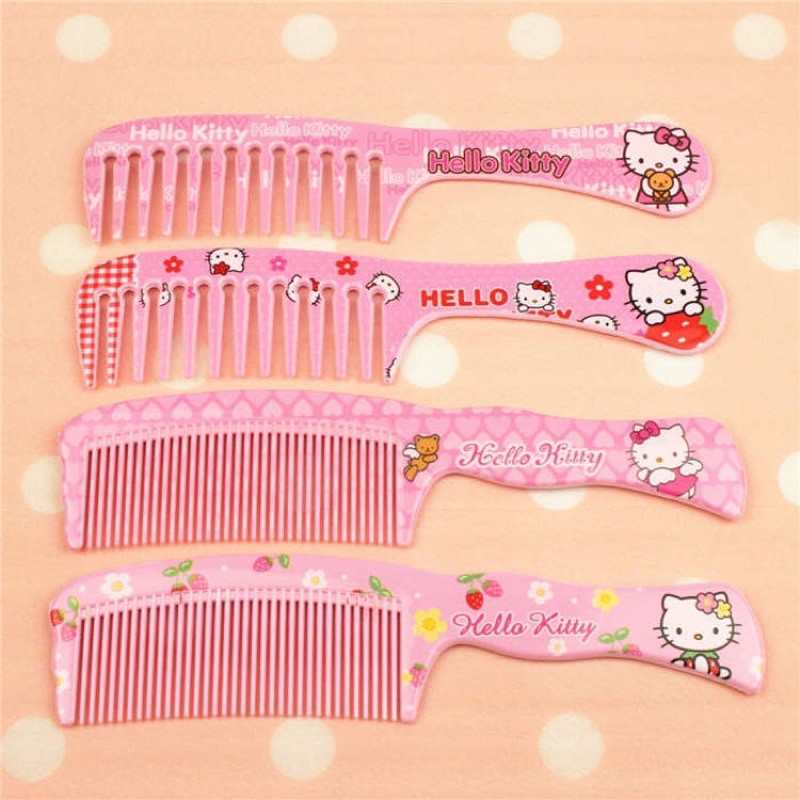 Hello kitty comb super cute pink color comb 梳子 | Shopee Malaysia