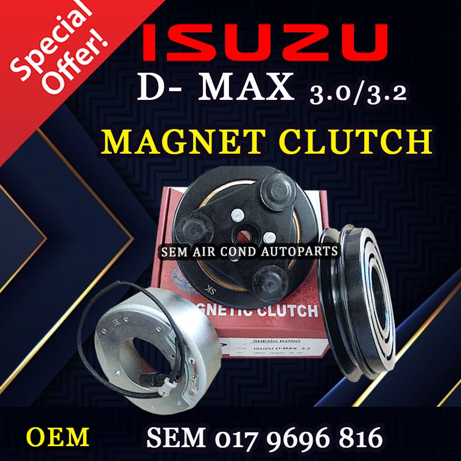 ISUZU D-MAX OLD MODEL 2008-2011 YEAR 3.0/ 3.2CC OEM MAGNETIC/ MAGNET ...