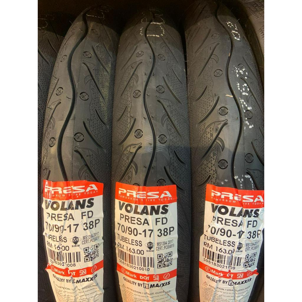 TYRE MAXXIS MA-5D VOLANS PRESA FD TUBELESS 60/80-17,70/80-17,80/80-17 ...
