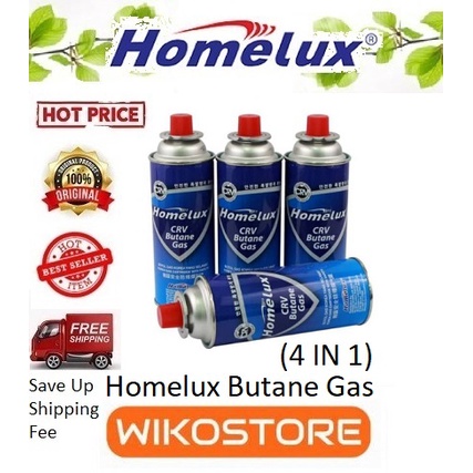 Fast Shipping [Wikostore] Homelux HBG-250 CRV Butane Gas Cartridge 230g ...