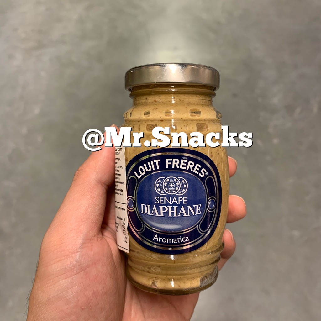 Louit Freres Senape Diaphane (Aromatic) Mustard 130g [ITALY) | Shopee ...