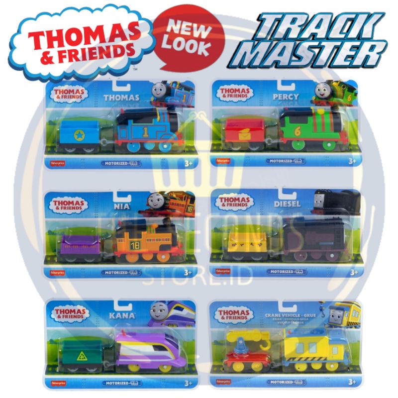 Most complete! Thomas & Friends New Look TrackMaster Motorized Engine ...