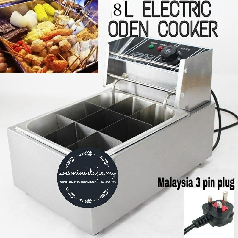 9 partition electric oden cooker stainless steel automatic kanto cooker ...