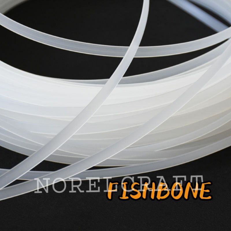 [1METER] FISHBONE/FISH BONING/TULANG IKAN KORSET/鱼骨辅料/SEWING BONNING ...