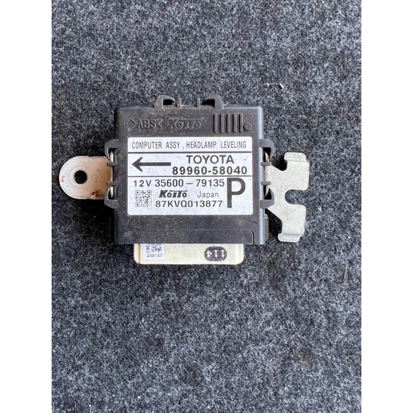 VELLFIRE ALPHARD ANH20 GGH20 HEAD LAMP LEVELING MODULE USED JAPAN ...