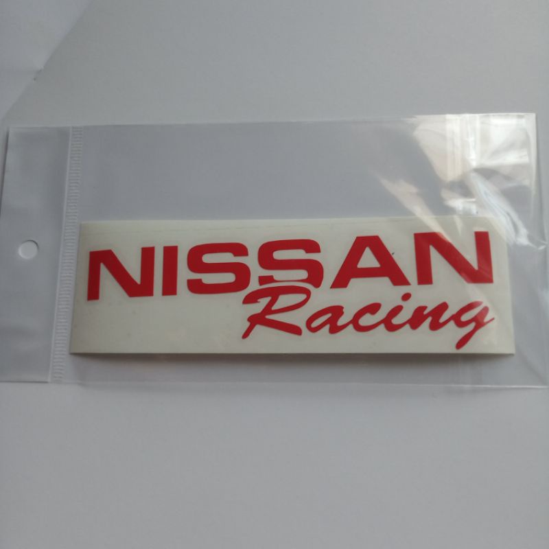 Nissan Racing Stickers Car Coverset Logos Emblems | Shopee Malaysia