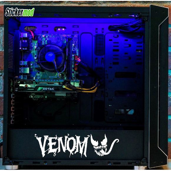 StickerMod PSU COVER VENOM Sticker for PC case | Shopee Malaysia