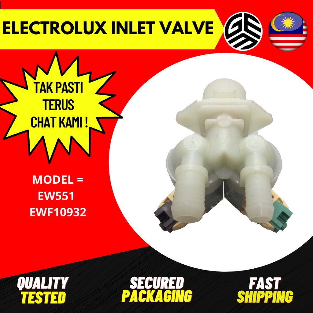 Electrolux Water Inlet Valve Washing Machine EW551 EWF10932 EWF80743 ...