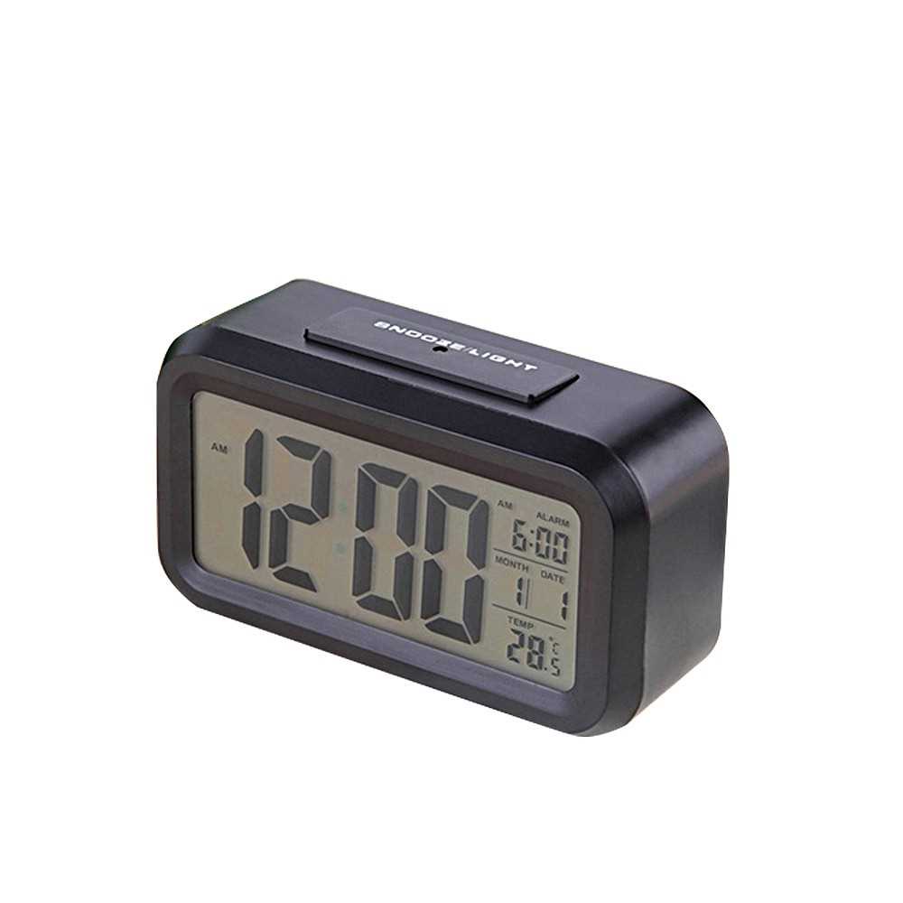 Children Bedside Clock Smart Nightlight Table Electronic Clock Large ...