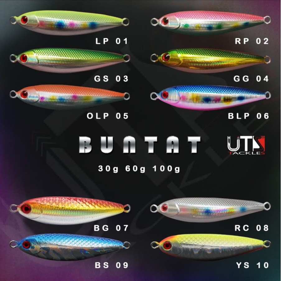 UTS BUNTAT JIG 30G/60G/100G/150G/200G (Jig Ketuk Dasar) | Shopee Malaysia