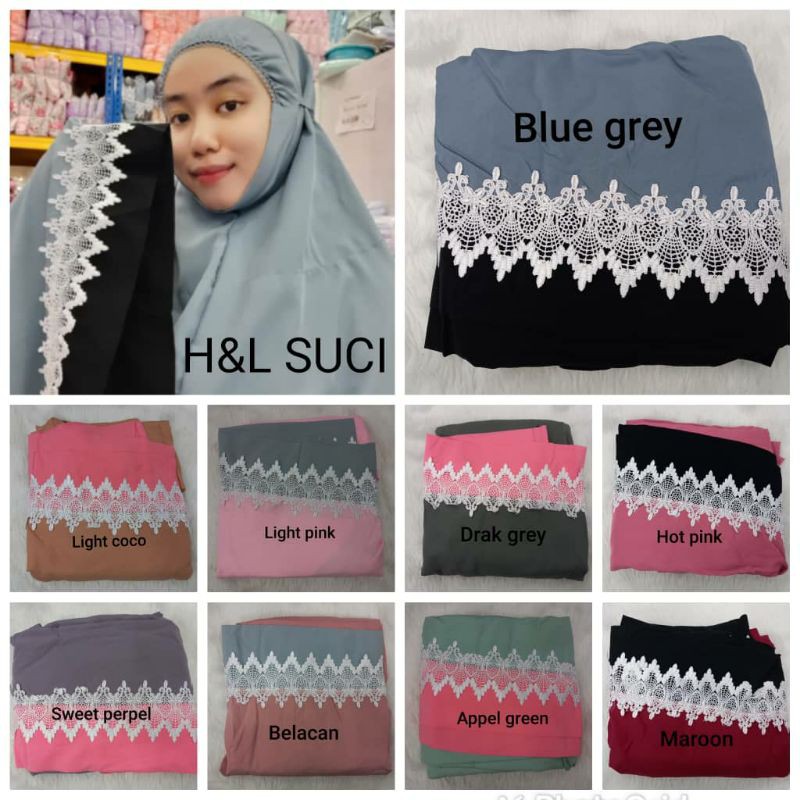 🔥DESIGN BARU🔥TELEKUNG LACE | Shopee Malaysia