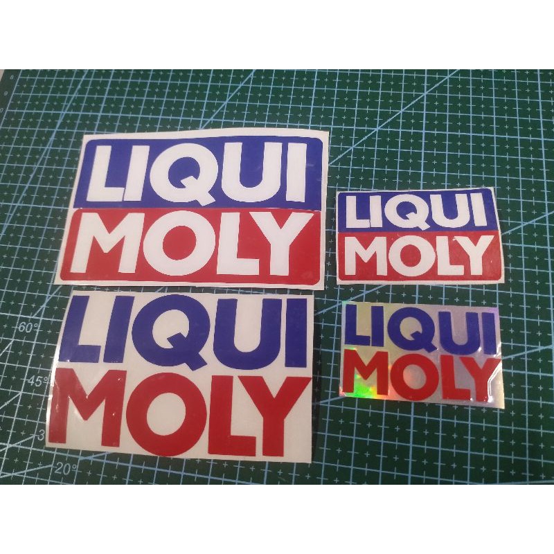 Sticker Liqui Moly Sticker Cutting Sticker Timbul Kereta Motosikal ...