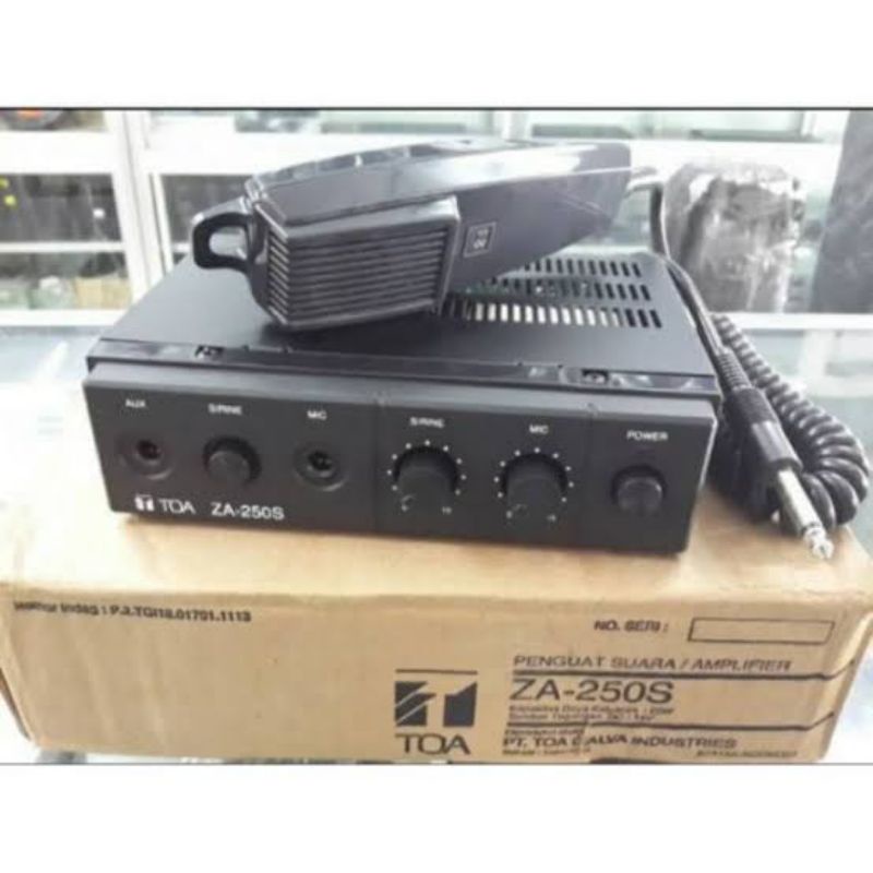 Toa ZA250S ORIGINAL Siren Amp ZA-250S | Shopee Malaysia
