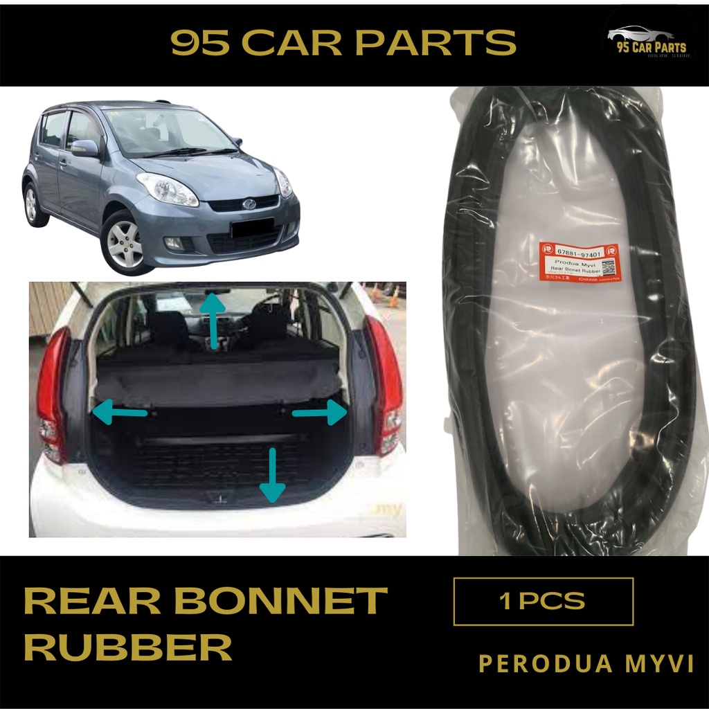 Rear Bonnet Rubber Perodua Myvi (ICHIKAWA) Getah Bonet Belakang ...