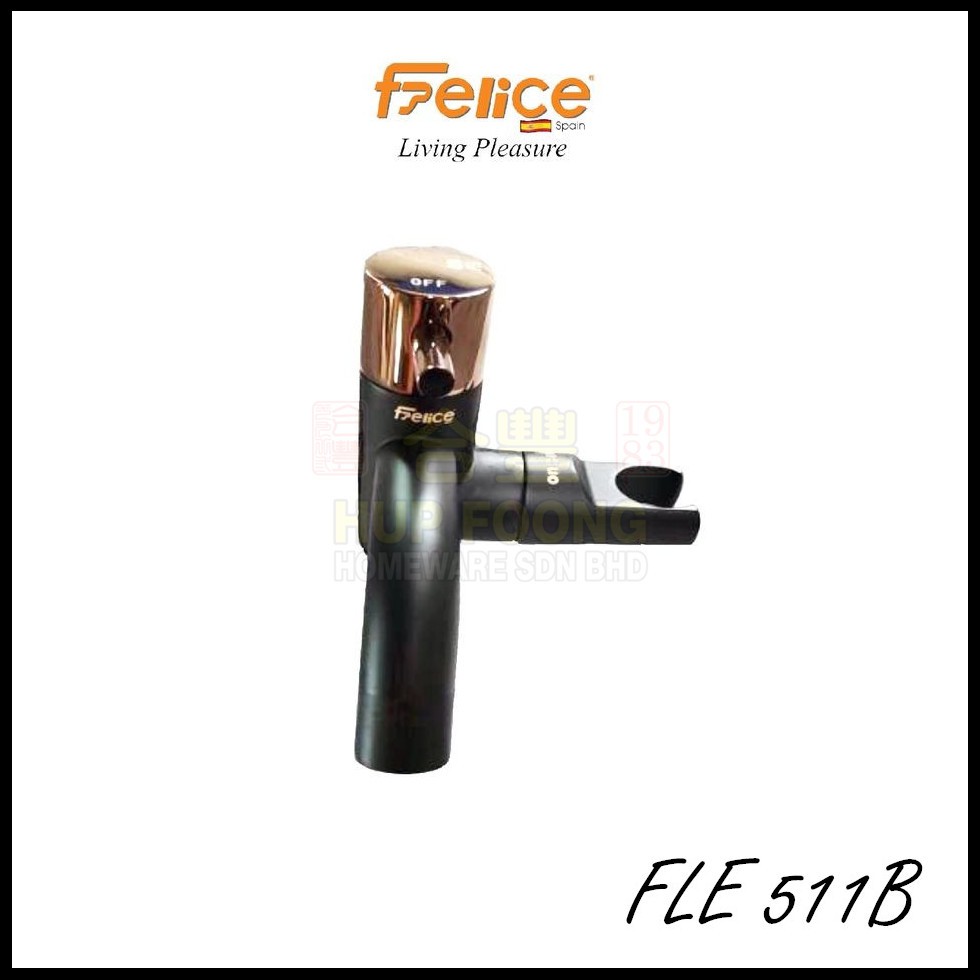 (READY STOCK) FELICE ABS Spray bidet set & Two Way Bib Tap C/W Holder ...