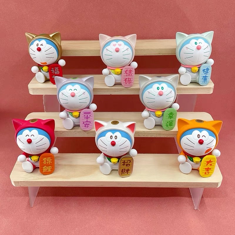 INPLAY 8 DESIGNS CNY PROSPERITY DORAEMON BLIND BOX COLLECTIBLE FIGURES ...