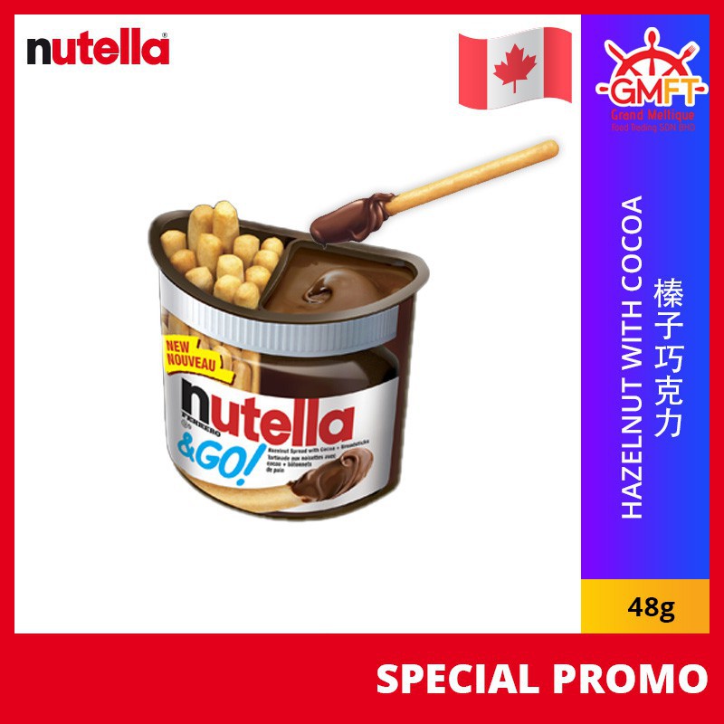 (Canada) Nutella Go Ferrero Nutella & Go! Stick Hazelnut Spread With ...