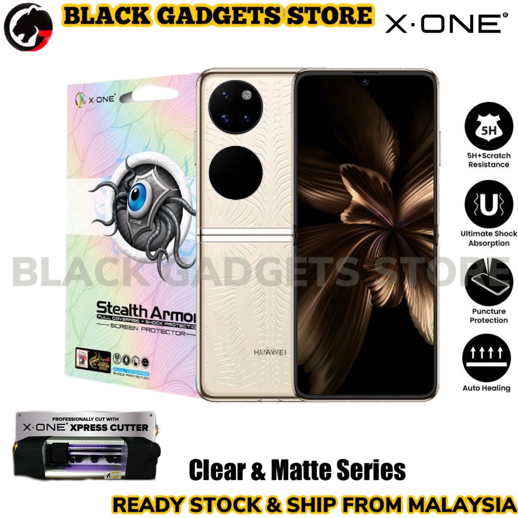 [ X.One ] Stealth Armor 3 for Huawei P50 Pocket Screen Protector ...