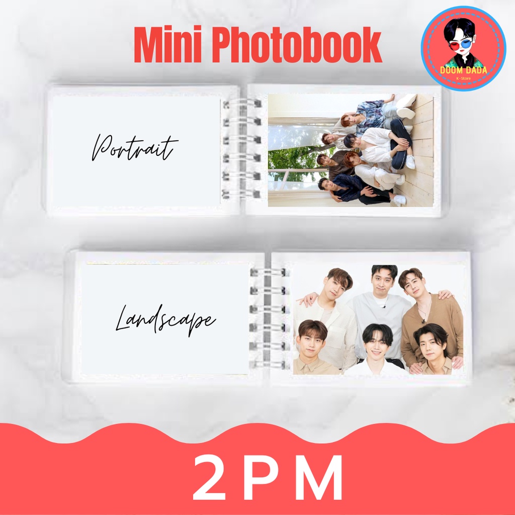 Mini Photobook 2PM Junho Taecyeon Nickhun Wooyoung Jun K Chansung ...