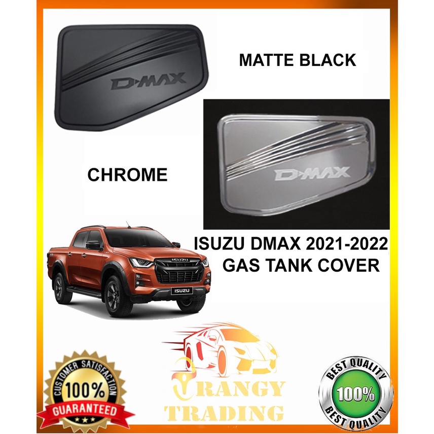 Isuzu DMAX 2021 to 2024 Gas tank cover matte black / chrome 2022 2023 | Shopee Malaysia