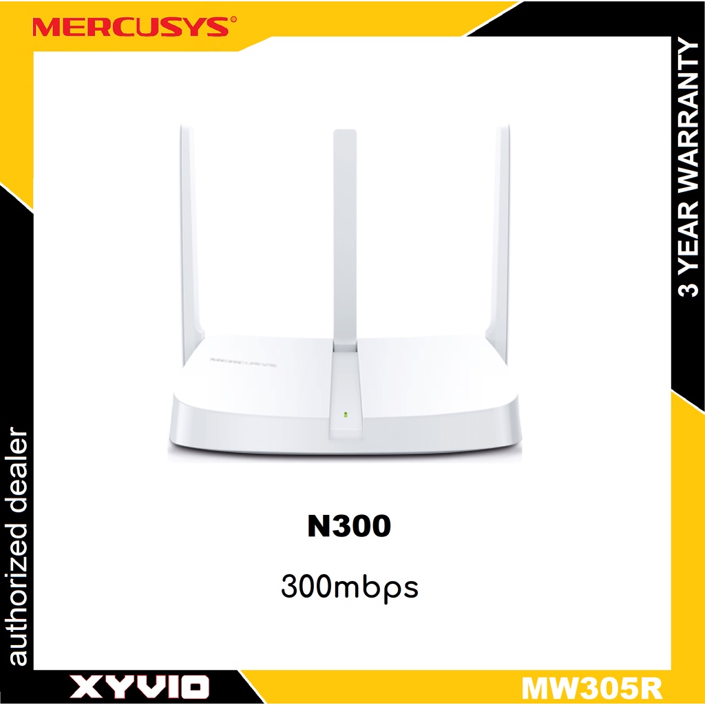Mercusys MW305R 300Mbps Wireless N Router | Shopee Malaysia
