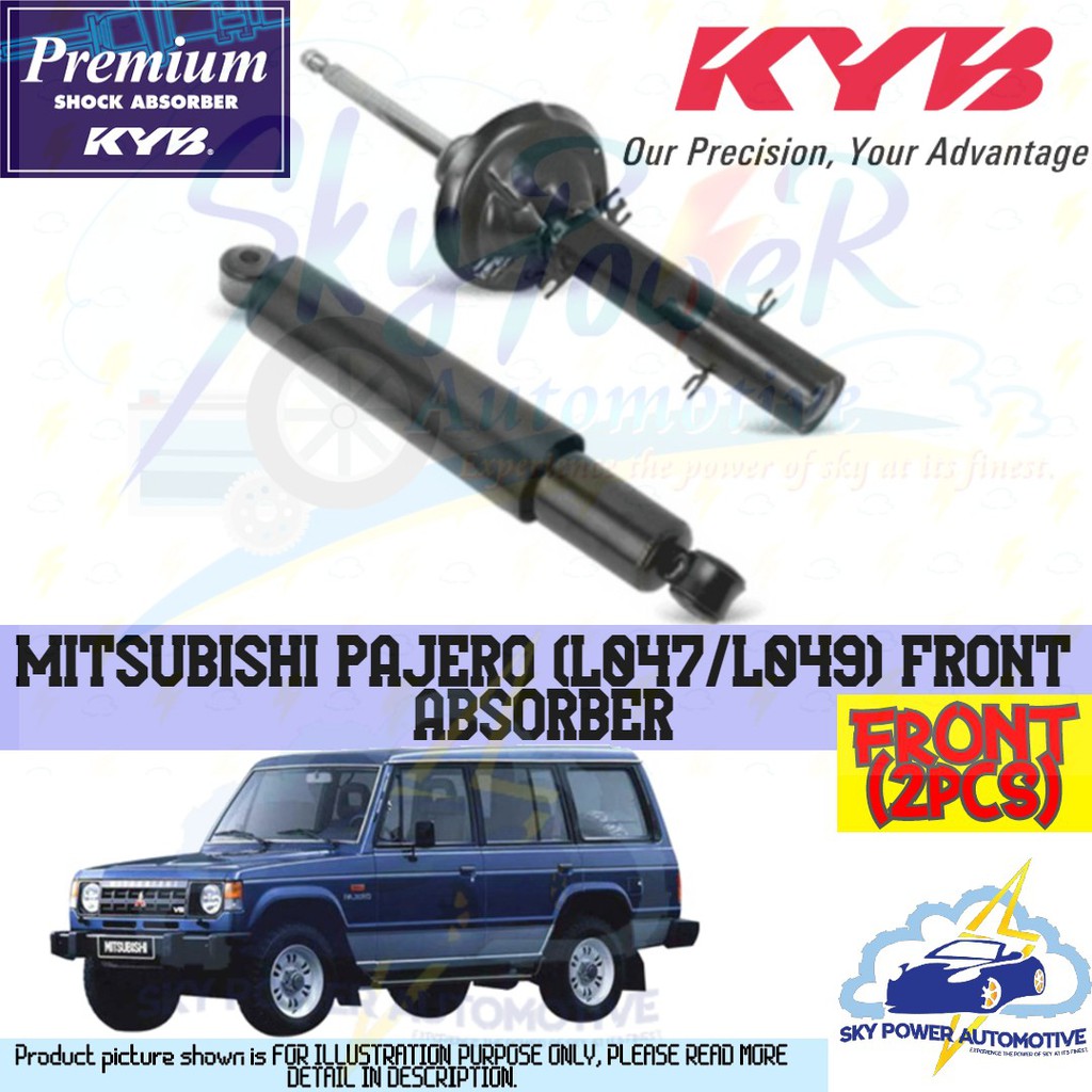 MITSUBISHI PAJERO (L047/L049) (1987~) KAYABA (KYB) PREMIUM OIL SHOCK ...