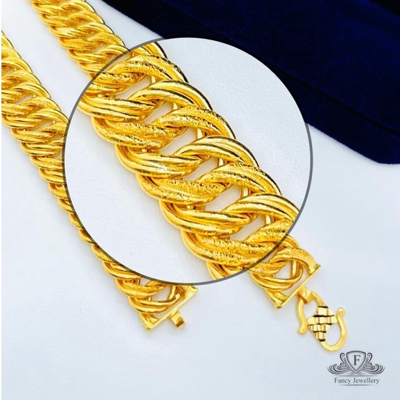 💎💎Fancy Jewellery💎💎 Emas 916 Rantai Tangan Coco Lipan Kosong Emas 916 ...