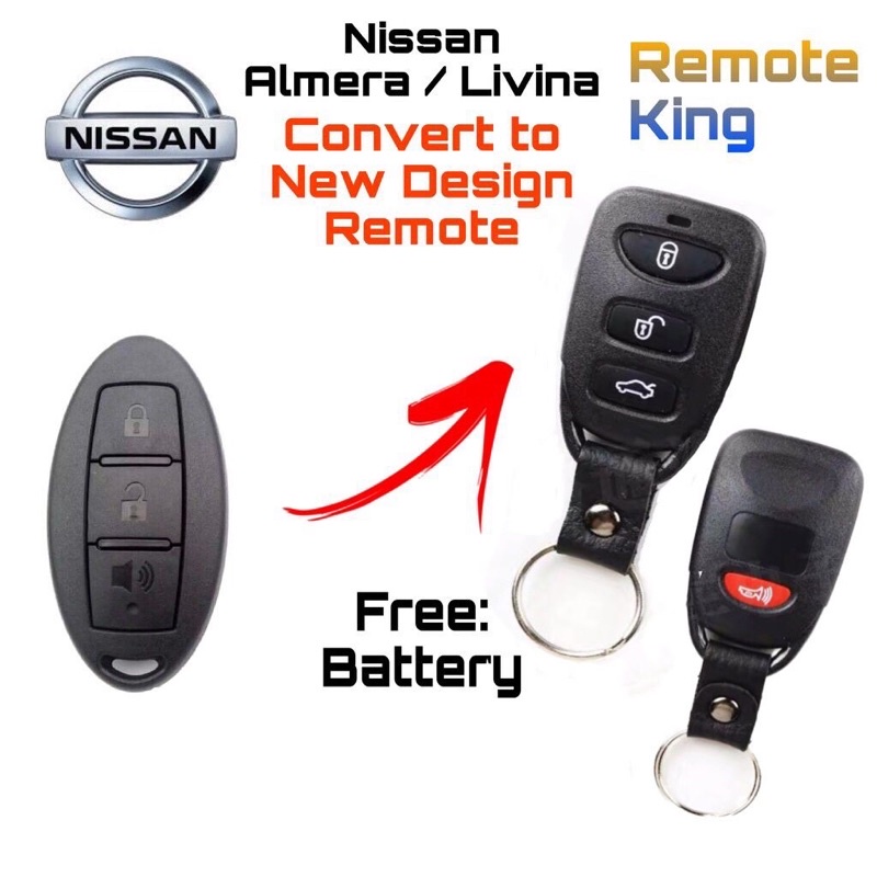 Nissan Almera Grand Livina Remote | Shopee Malaysia