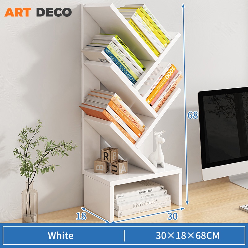 Desktop Book Rack Book shelf Rack Rak Buku Table Rack Rak buku kecil ...
