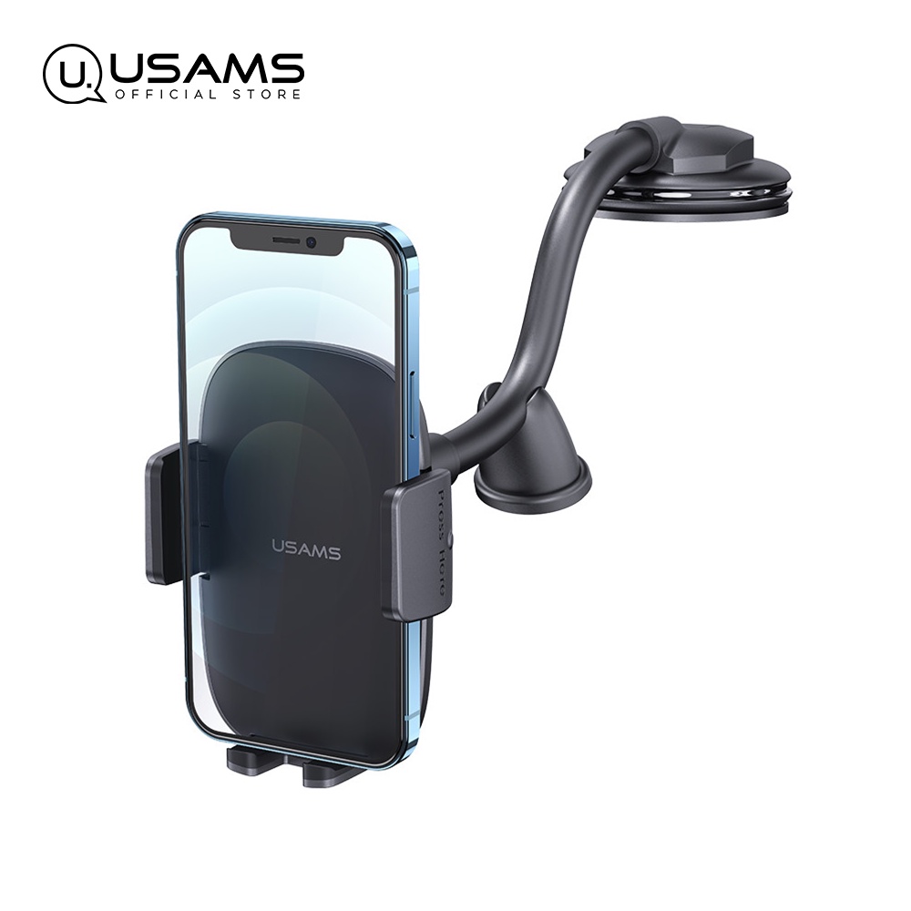 USAMS Car Center Console Retractable with Gooseneck Phone Holder ...