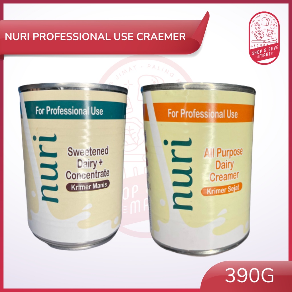 Nuri All Purpose Dairy Creamer Professional Use Creamer -390g(Type ...