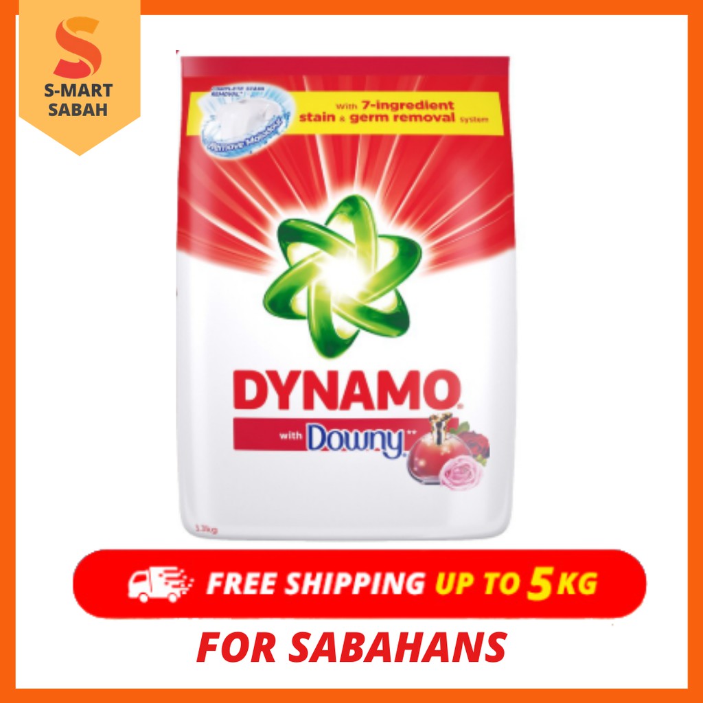 [Sabah] Dynamo with Downy Powder Detergent (3.3kg) | Shopee Malaysia