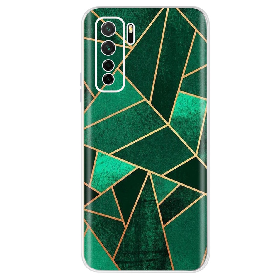 Huawei Nova 7 SE CDY-NX9B Case Fashion Flower Pattern Printed Soft ...