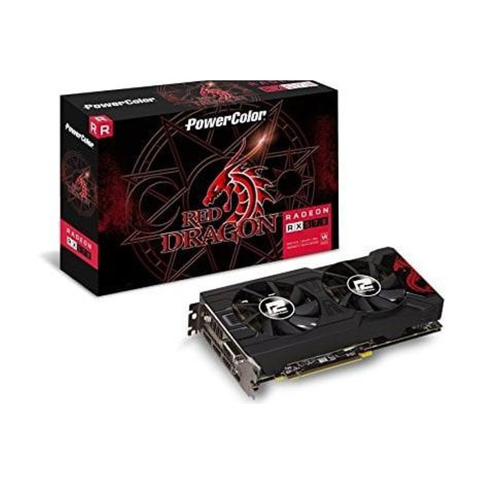 Powercolor Rx580 8gb Ddr5 256bit Red Dragon | Shopee Malaysia