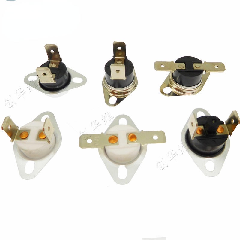 2pcs KSD301 10A 250V Normally Open Normally Closed Thermostat Temperature Thermal Control Switch ...