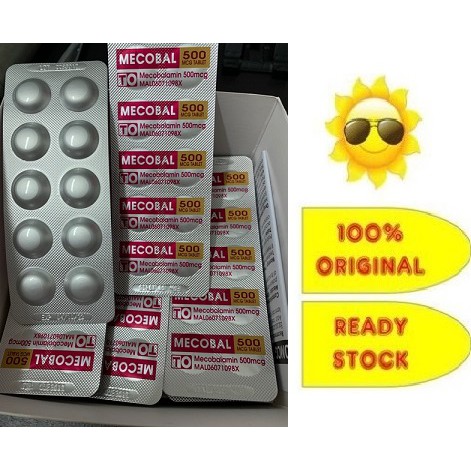 Mecobal Tablet 500mcg (10's) | Shopee Malaysia